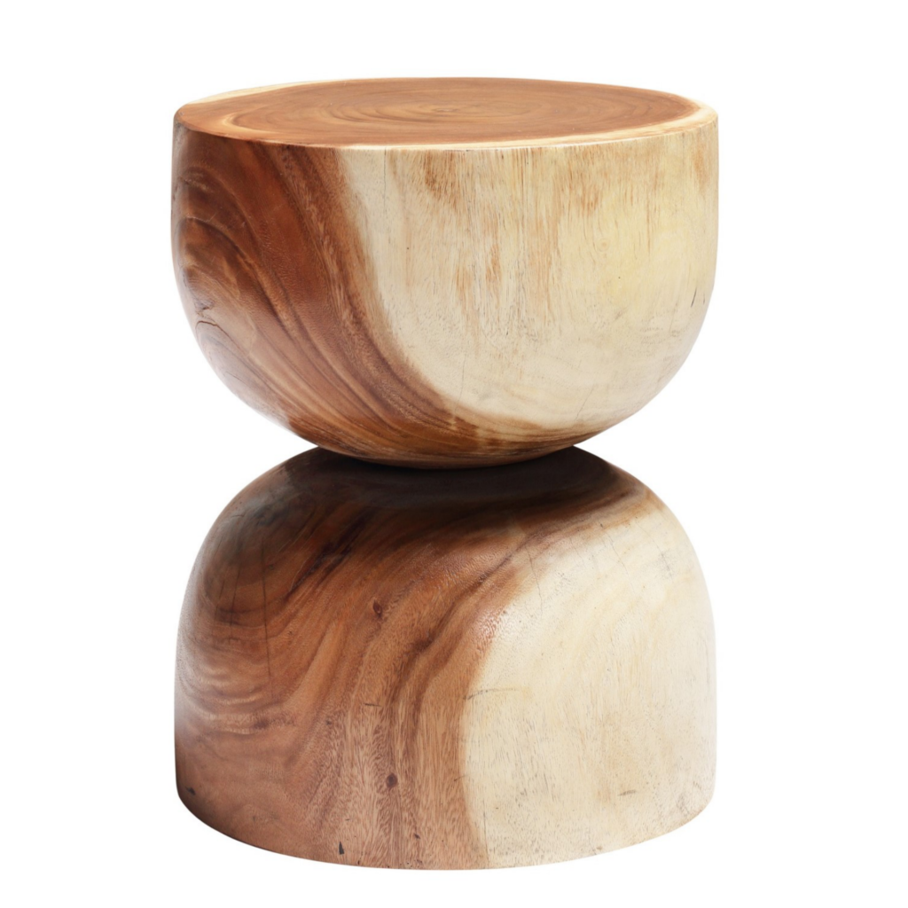 Yoyo Stool - Natural - Sentana Art Wood